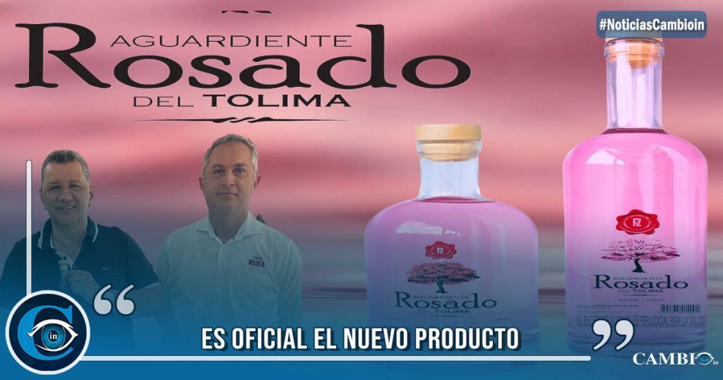 Fábrica de Licores del Tolima lanza el primer Aguardiente Rosado en el ...